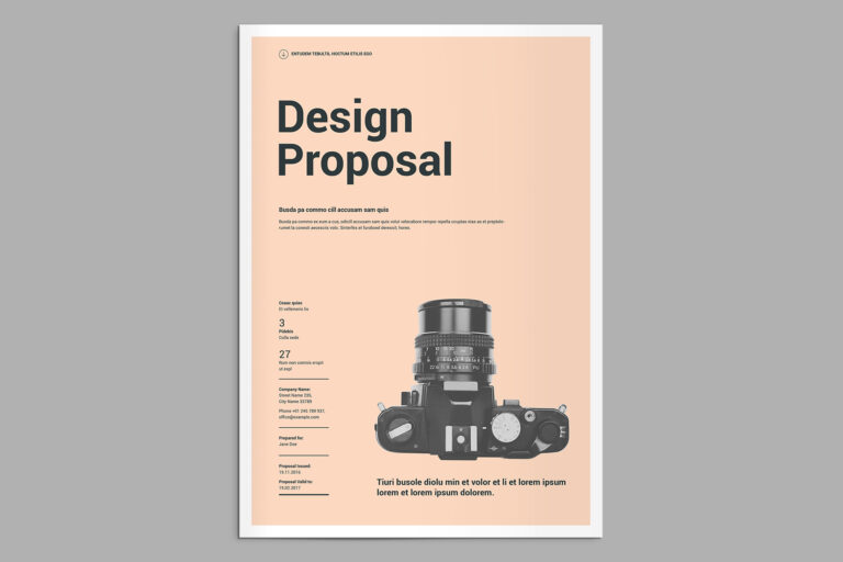 InDesign Print Templates