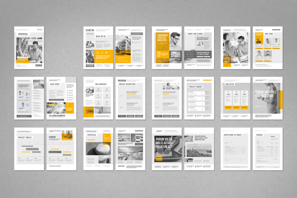 InDesign Print Templates