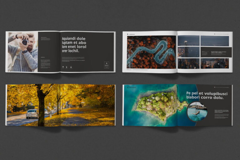 Portfolio or Album Vol. 1 Landscape - TypoEdition